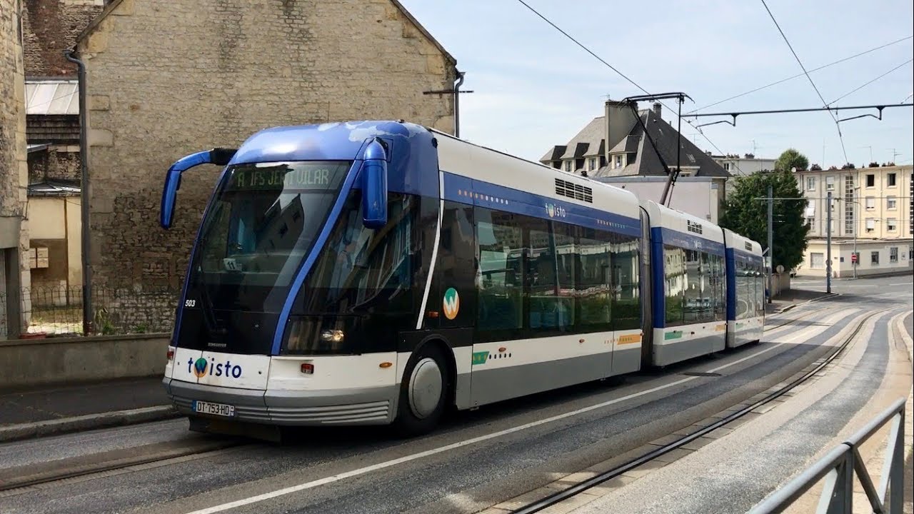Le Tramway de Caen - YouTube