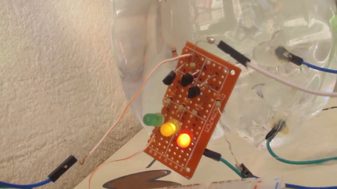 Solar irrigation system with tank water level indicator - YouTube