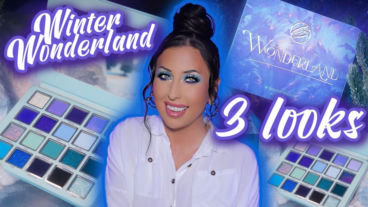 COSMIC BRUSHES WINTER WONDERLAND PALETTE | SWATCHES & 3 LOOKS | COSMIC ...