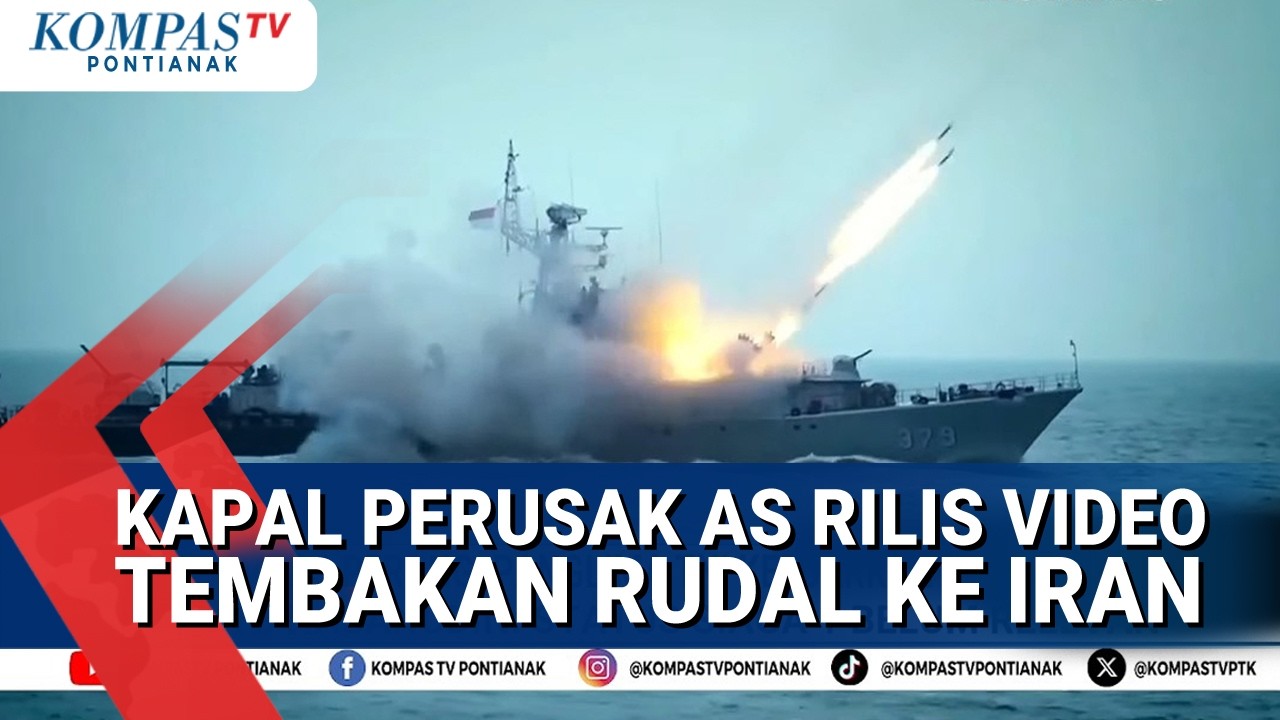 Militer AS Kembali Rilis Peluncuran Rudal Dari Kapal Perusak USS Frank ...