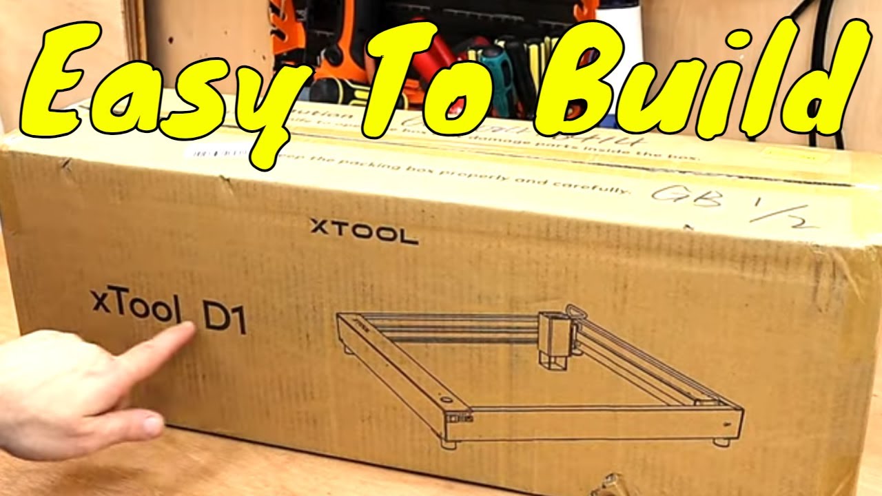 Unboxing and Building Xtools D1 Laser Cutter and Engraver - YouTube