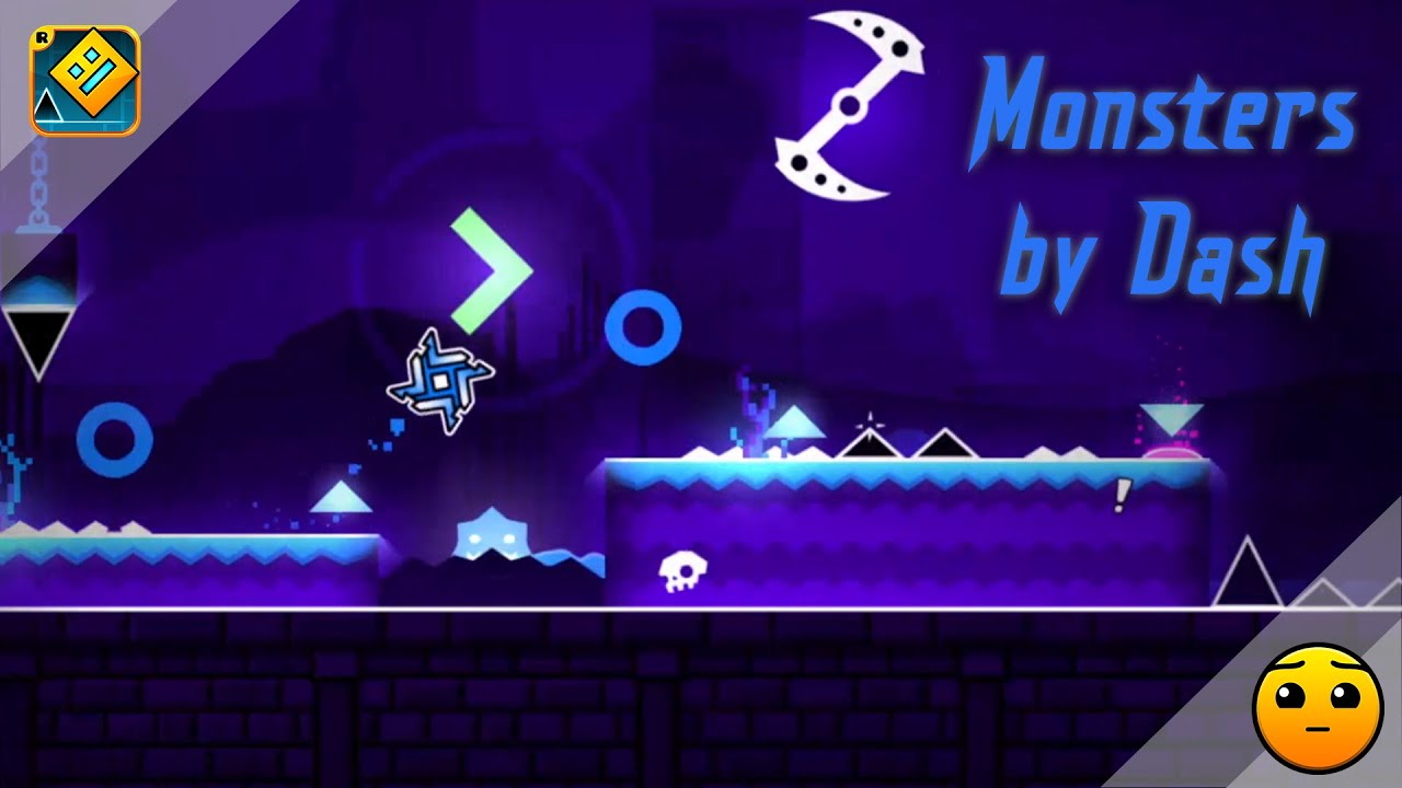 Monsters by Dash (Hard) | Geometry Dash 2.2 - YouTube