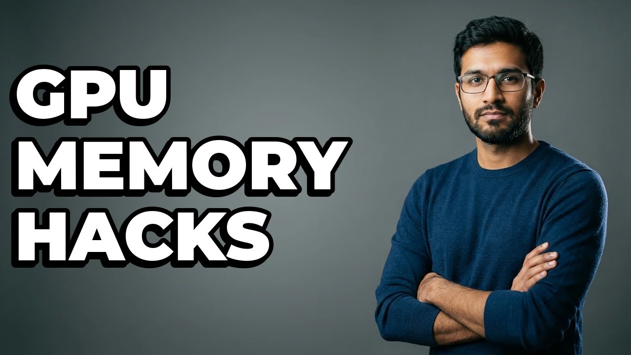 What Optimizers Are Efficient For Limited GPU Memory? - YouTube