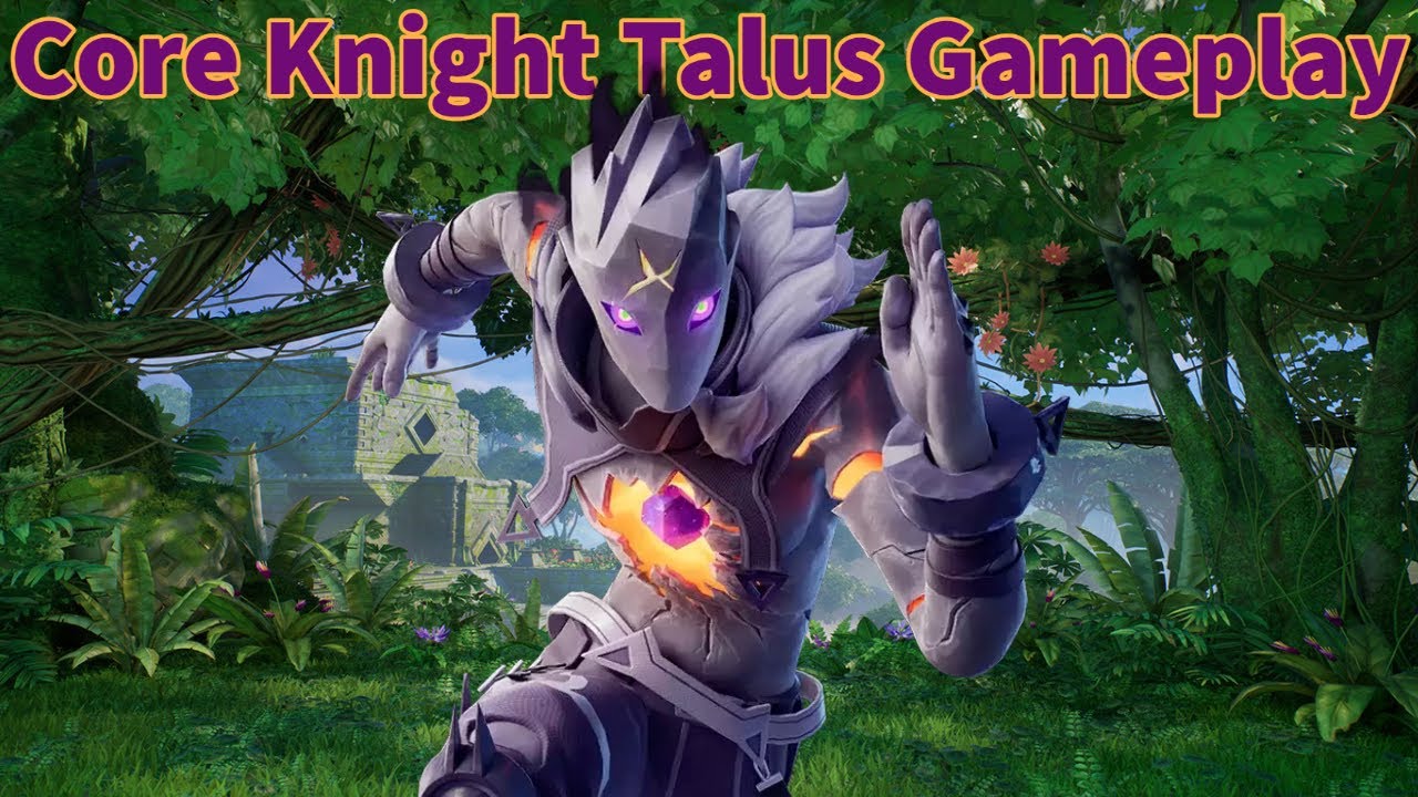 Core Knight Talus Gameplay | Fortnite - No Commentary - YouTube