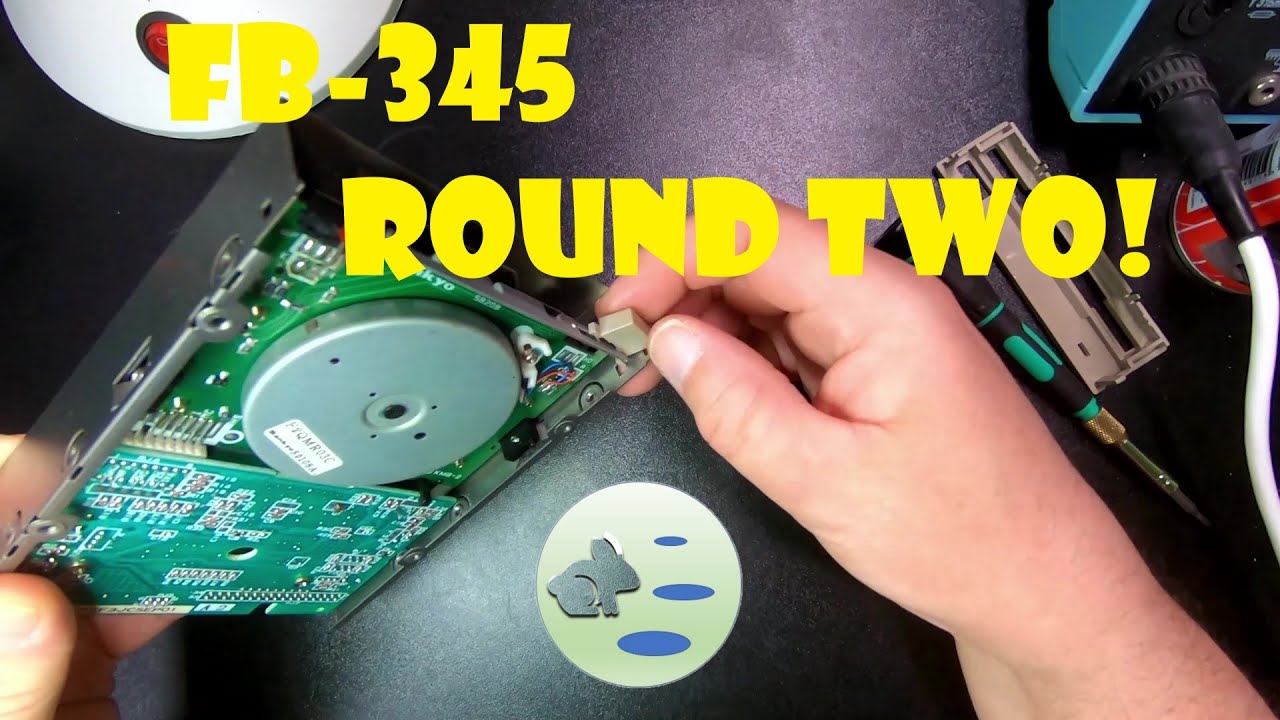 Retro Commodore Amiga 2000 FB-345 floppy drive repair second round - YouTube