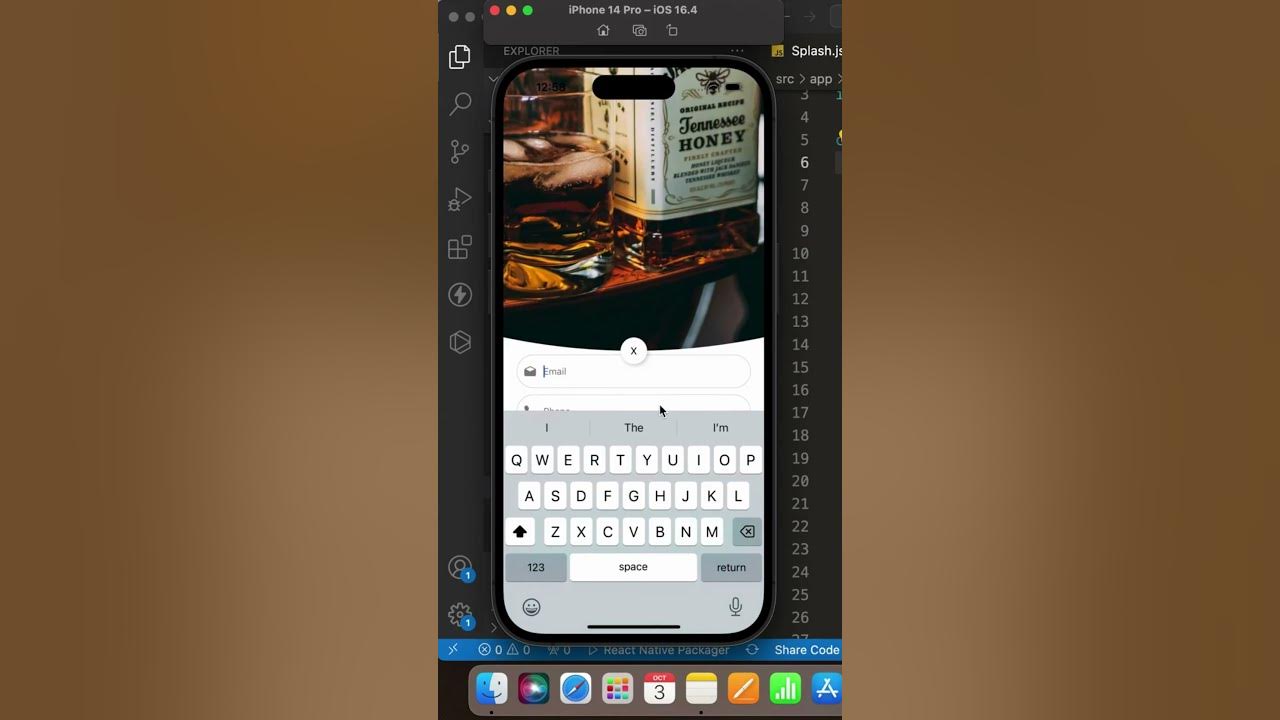 Animated Login And Register Forms In React Native Reactnative Youtubeshorts Shortvideo