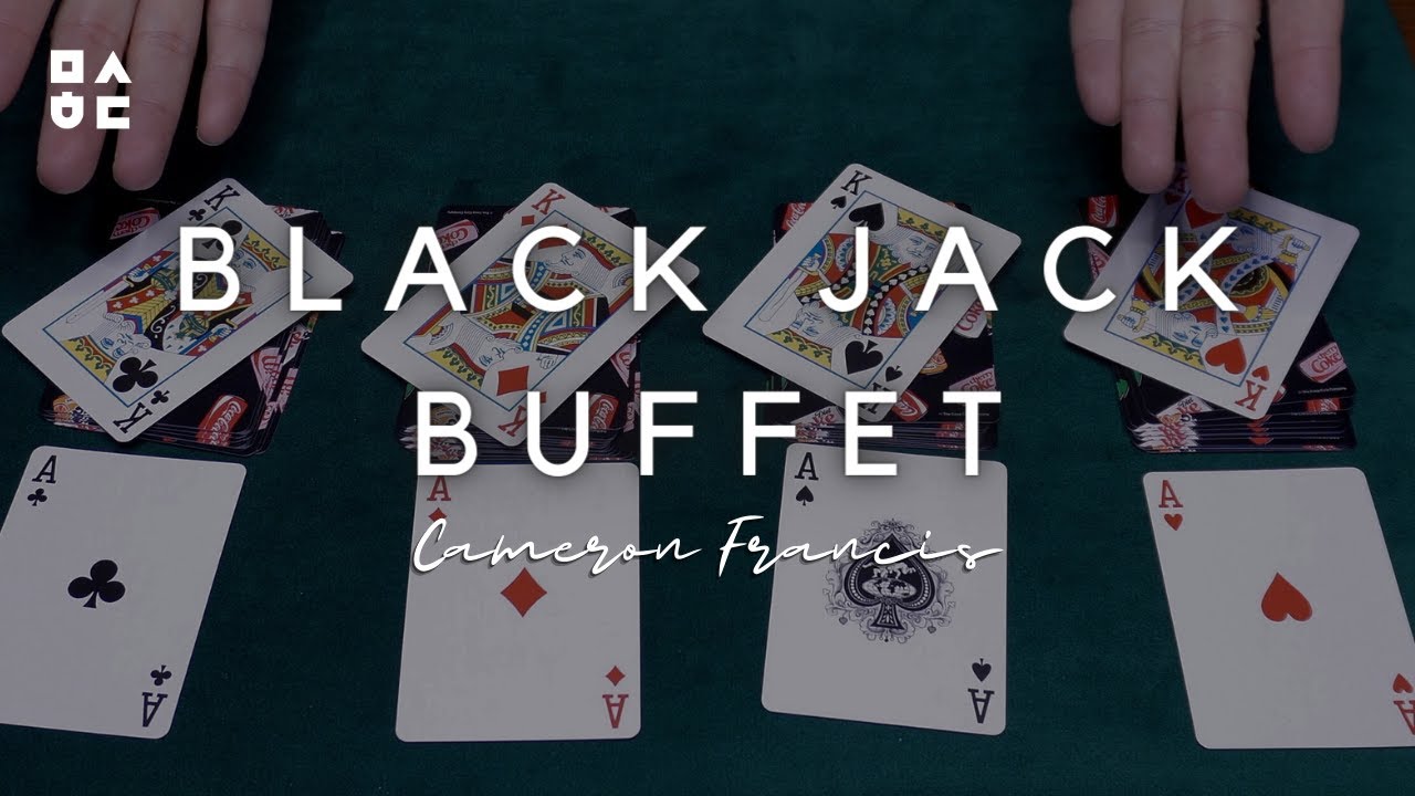 (ENG SUB)셀프워킹-블랙잭 뷔페/Self-Working-Black Jack Buffet by Cameron Francis ...