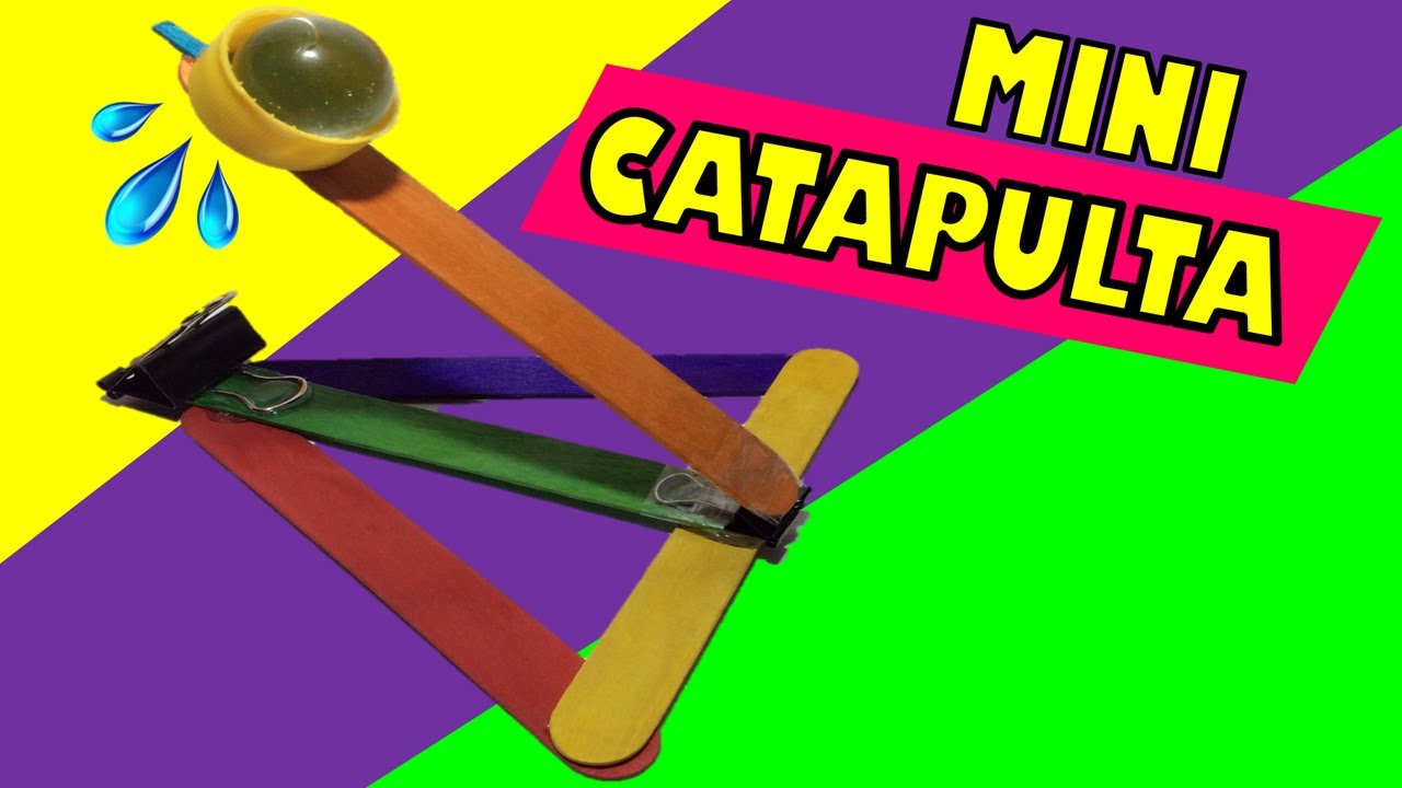 Cómo Hacer Catapulta Casera - YouTube