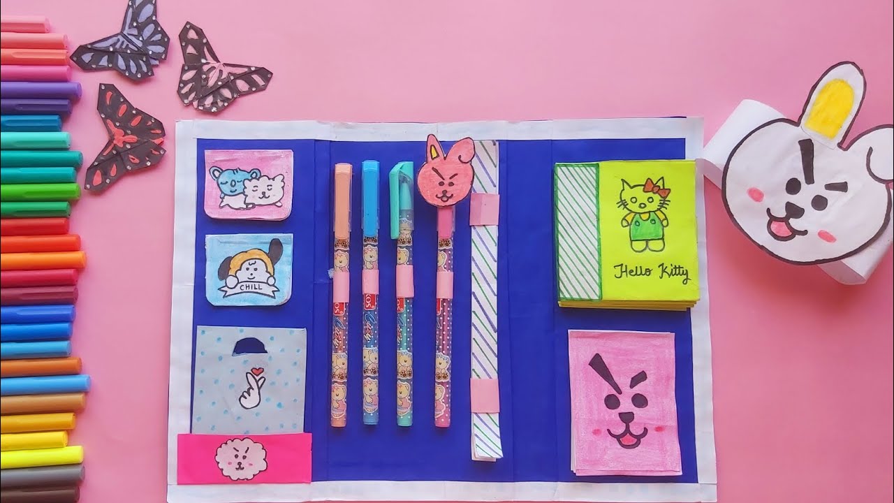 DIY BTS Folder - YouTube