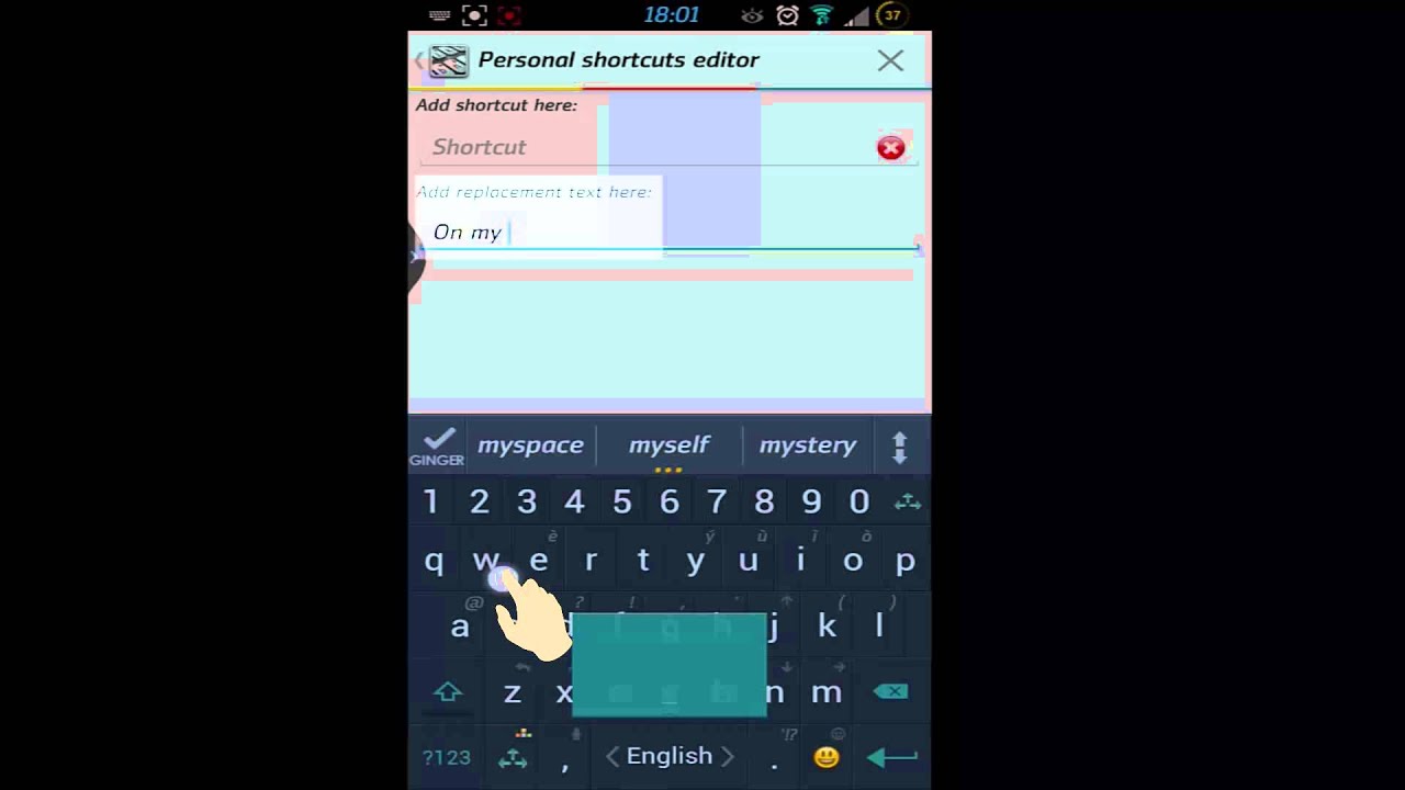 ai.type Keyboard - Editing Personal Shortcuts - YouTube