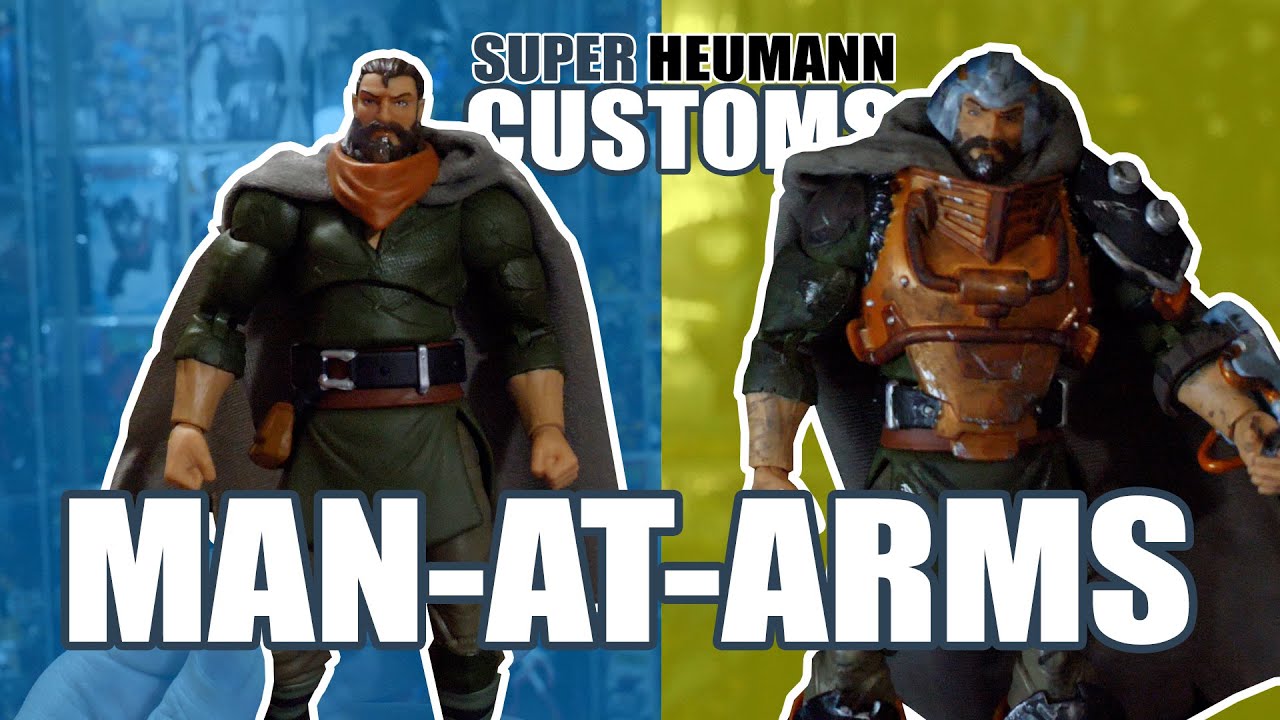 CUSTOM ACTION FIGURES: He-Man Man-at-Arms - YouTube