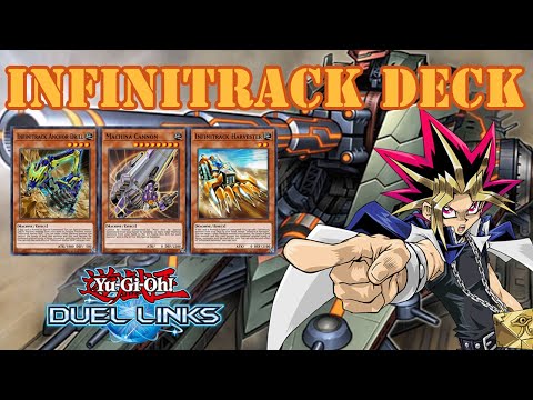 Yu-Gi-Oh Duel Links Infinitrack Deck?? เสริมด้วยพลังปืนใหญ่! - YouTube