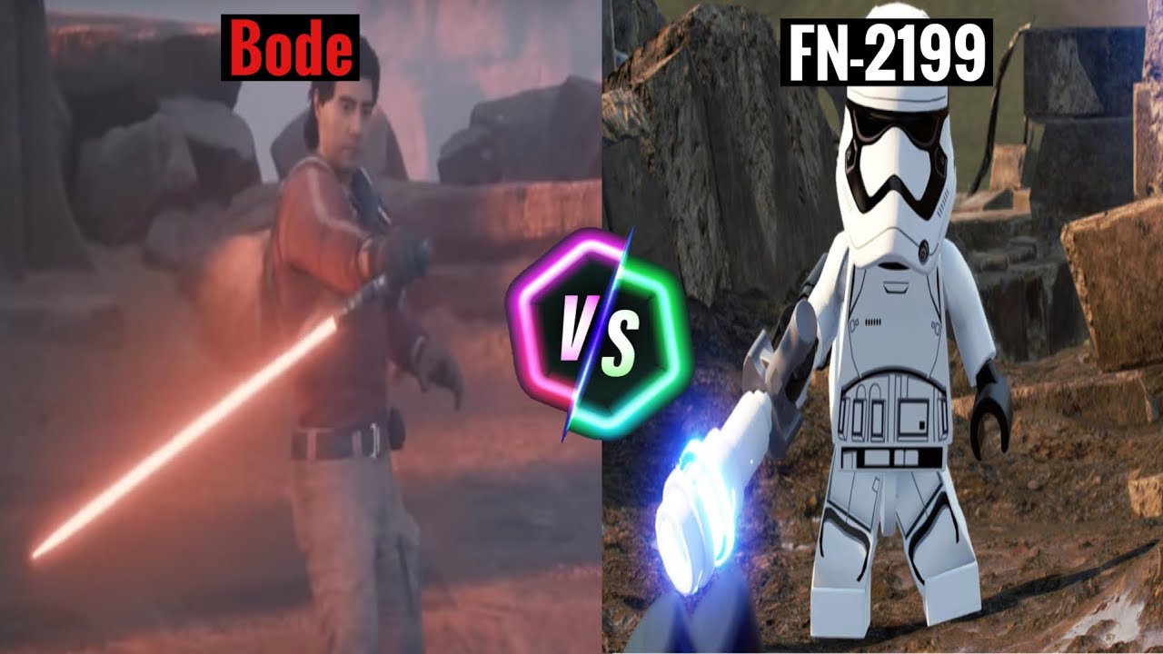 Lego Star Wars: TFA - Bode Vs FN-2199! - YouTube
