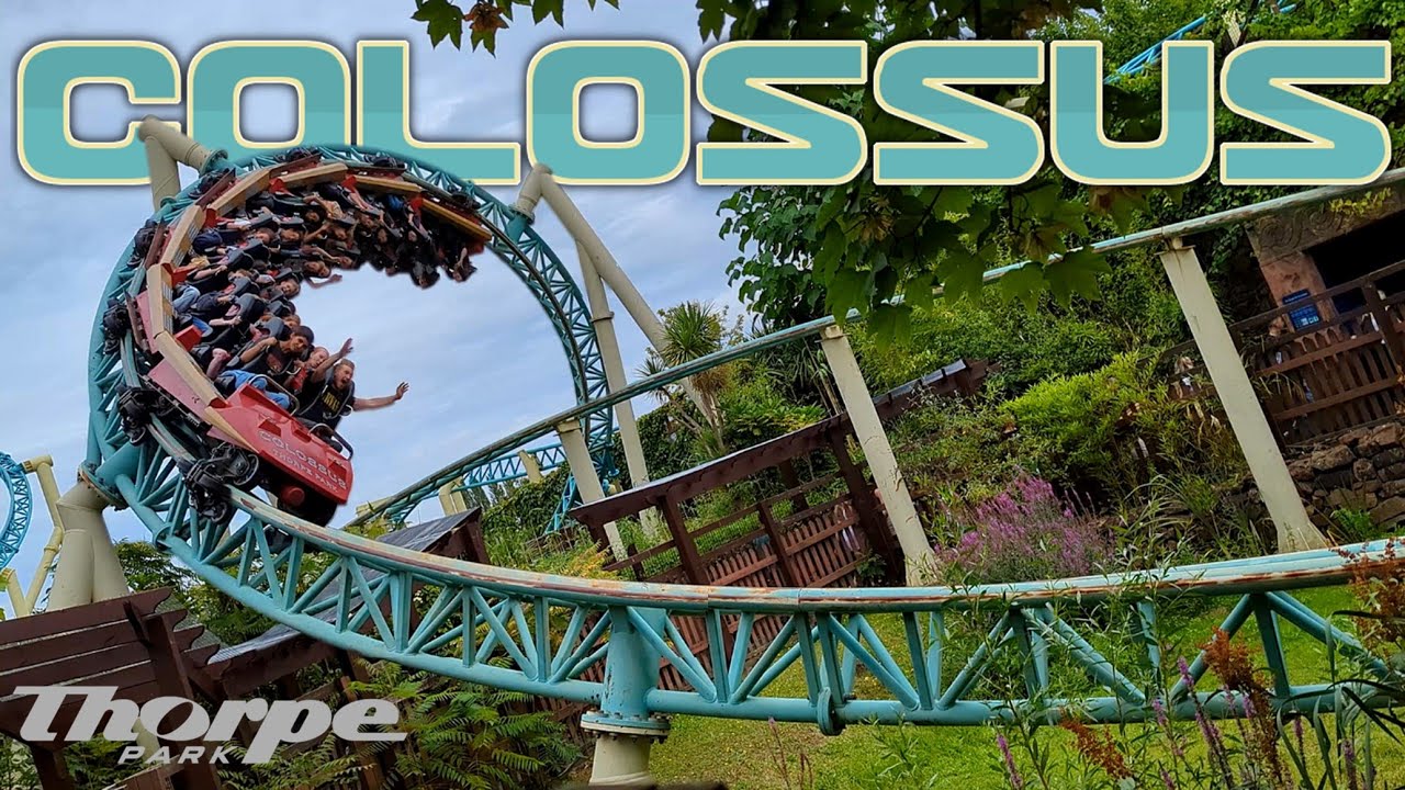 Colossus Off Ride | Thorpe Park in 4K 60fps - YouTube