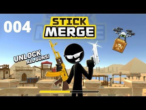 stick merge gameplay all guns unlock using p90 gun.... - YouTube