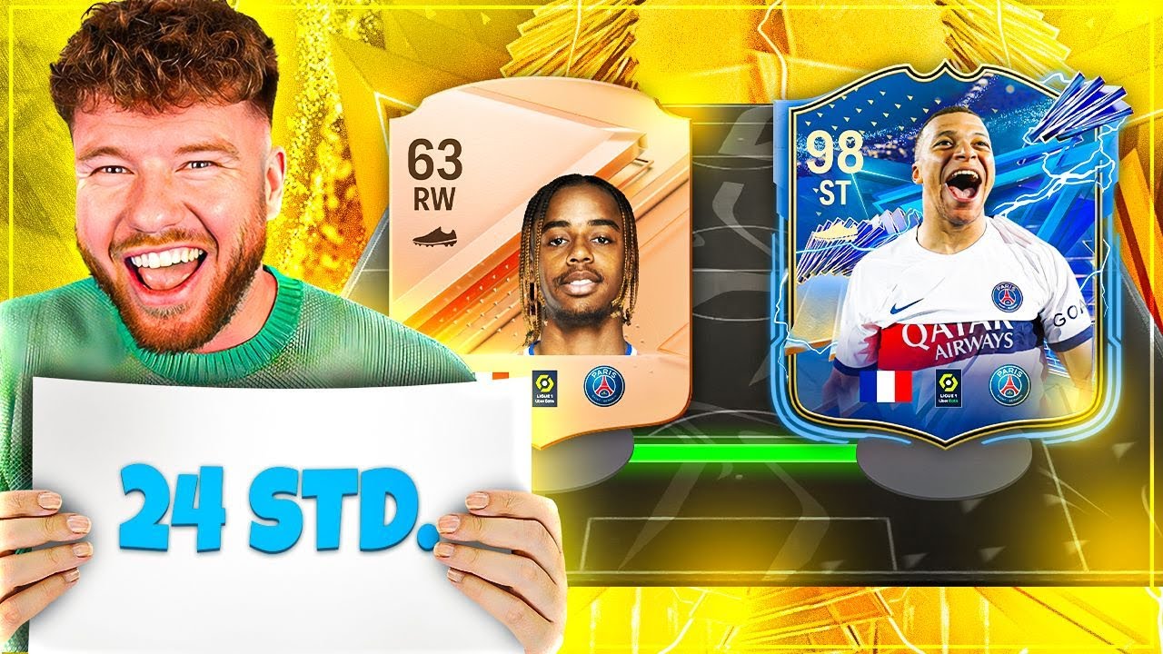 ich VERBESSERE 24 STUNDEN den TOTS FIFA ACCOUNT eines ABONNENTEN 🔥 ...