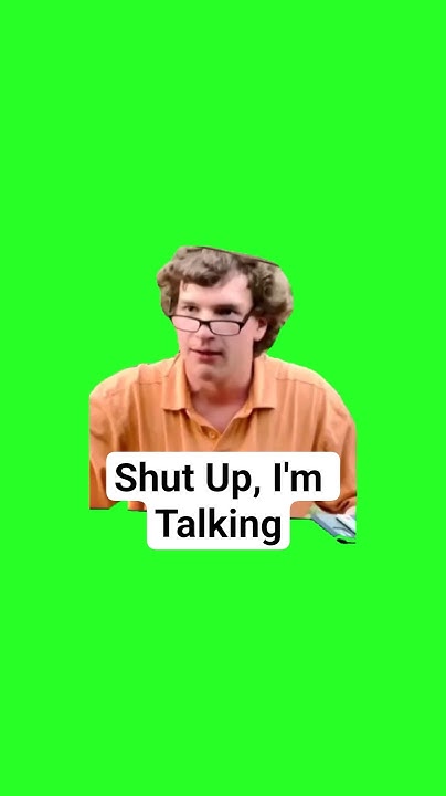 Shut Up, I'm Talking - YouTube