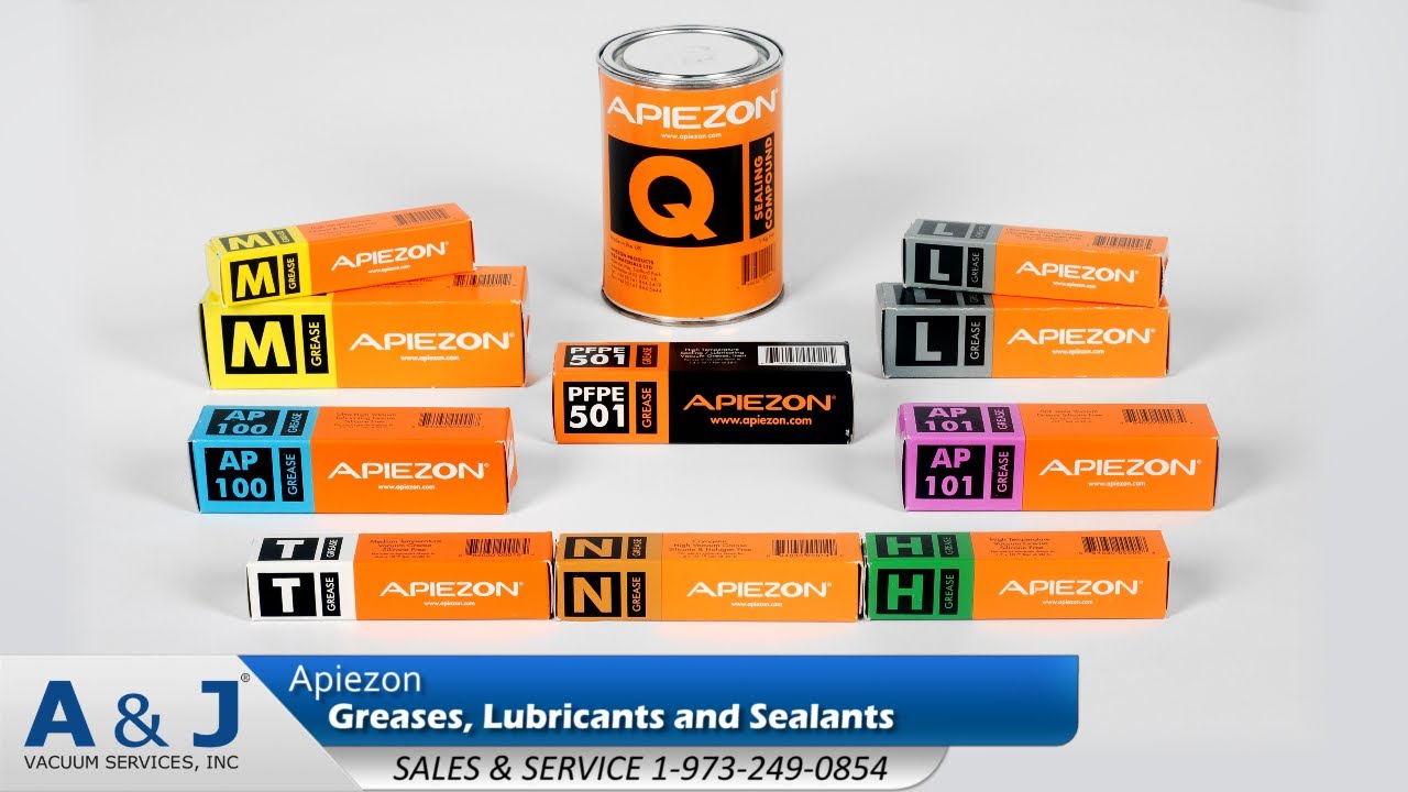 Apiezon Greases, Lubricants and Sealants - YouTube