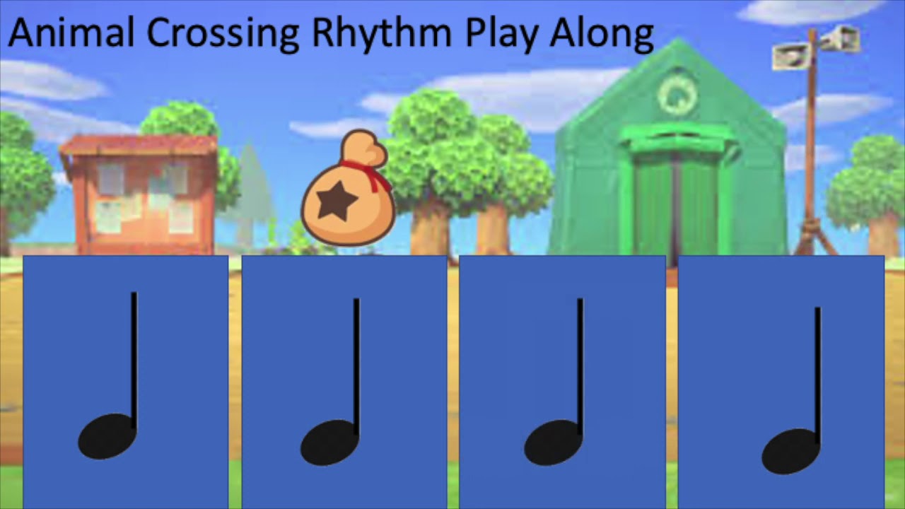Animal Crossing Rhythm Play Along Qn En - YouTube