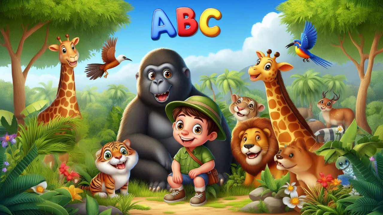 ABC Animal Adventure | Wild A-Z Learning Fun | Animal Sounds A to Z ...