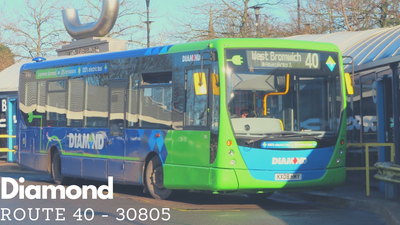 Diamond | Route 40 - MAN 12.240, Plaxton Centro (Electric Convert ...