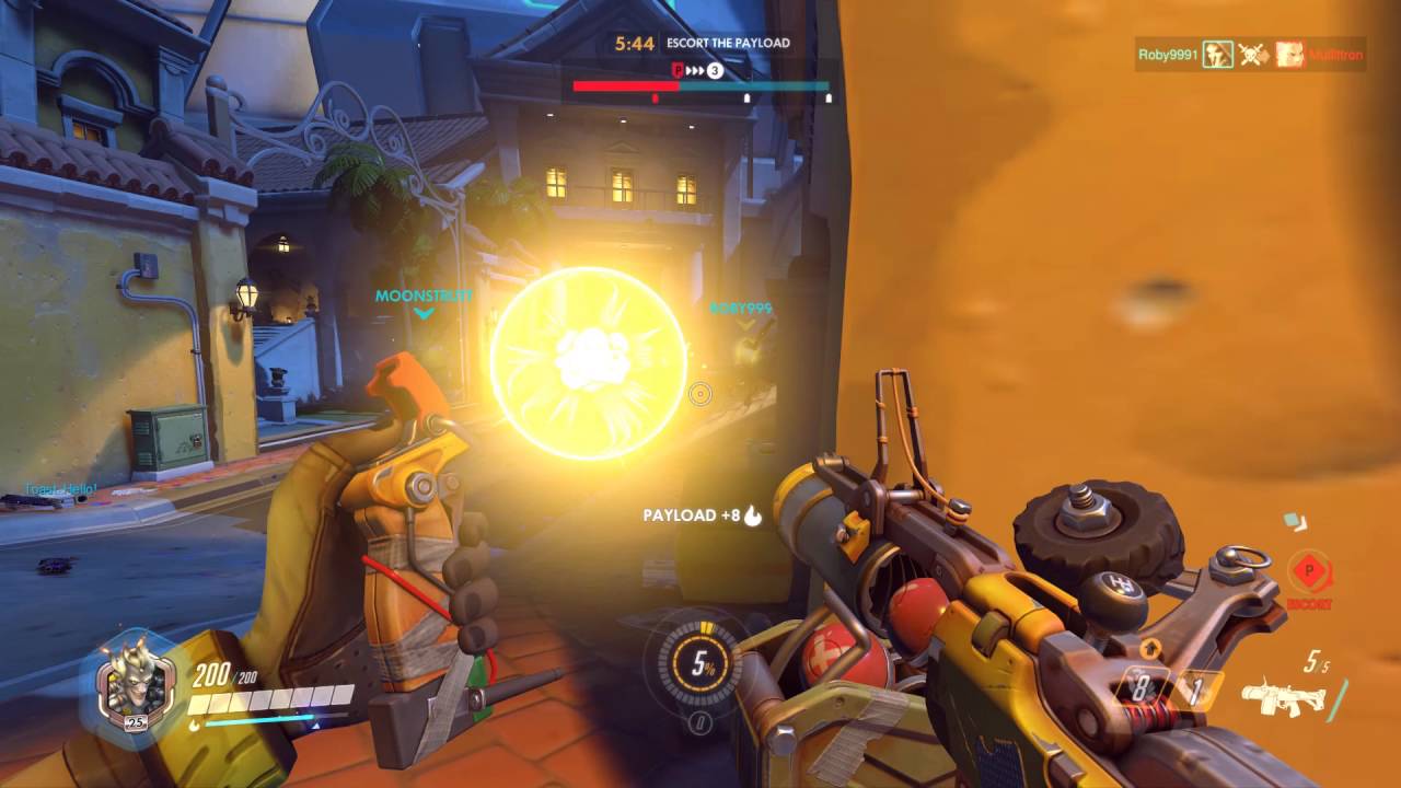Junkrat Gameplay | Overwatch ( Windows PC ) - YouTube
