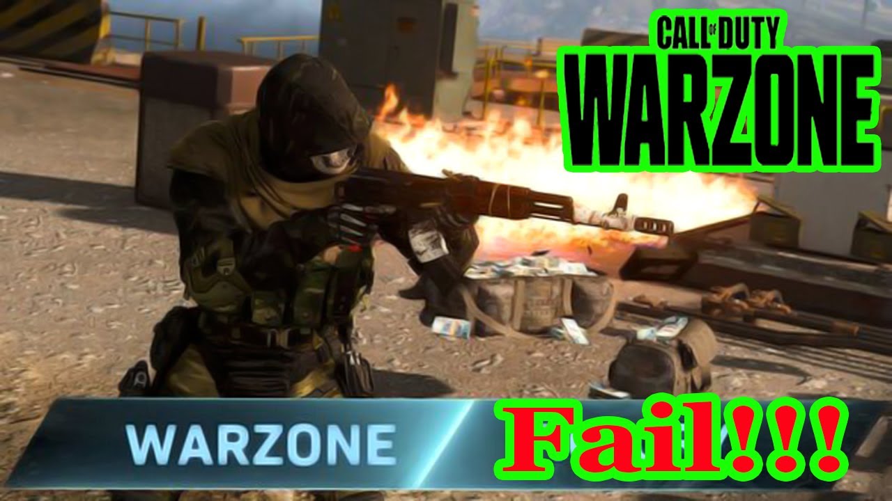 CALL OF DUTY WARZONE FAILS - YouTube