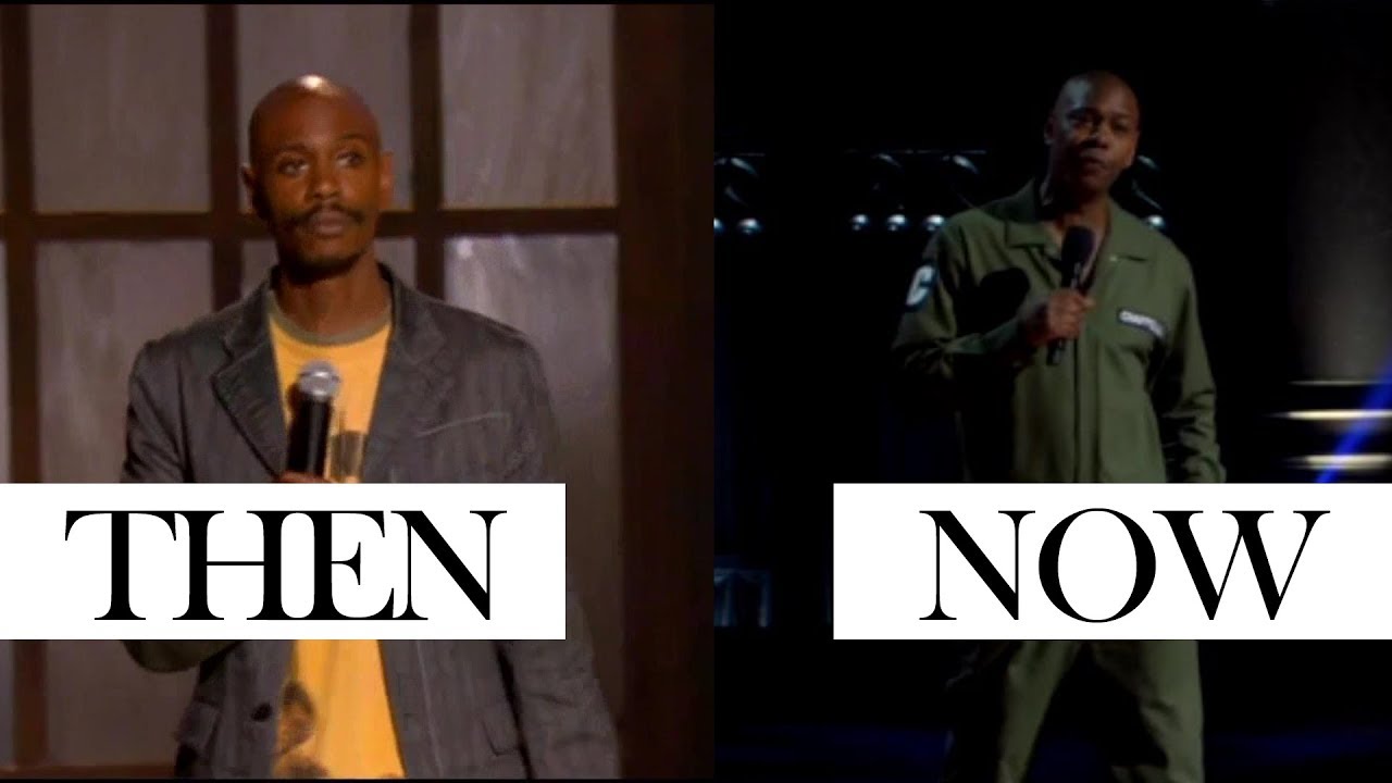 Dave Chappelle Then And Now