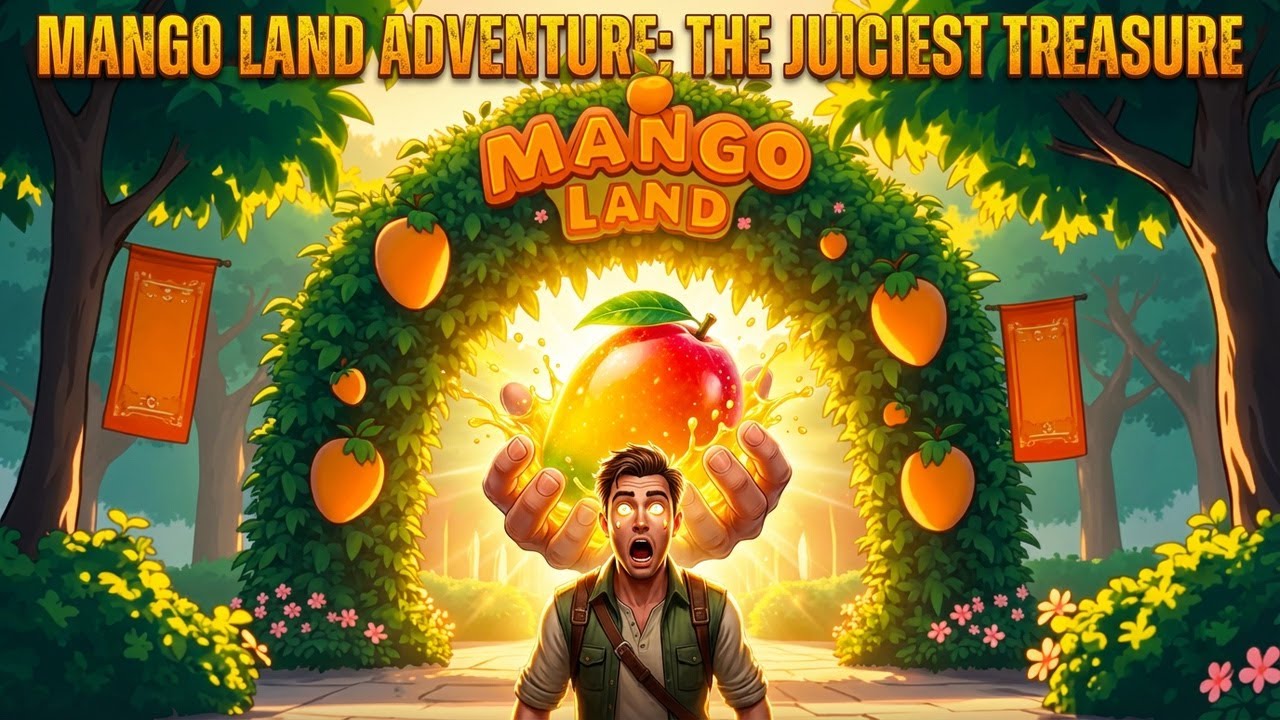 Mango Land Adventure A Quest for the Juiciest Treasure - YouTube