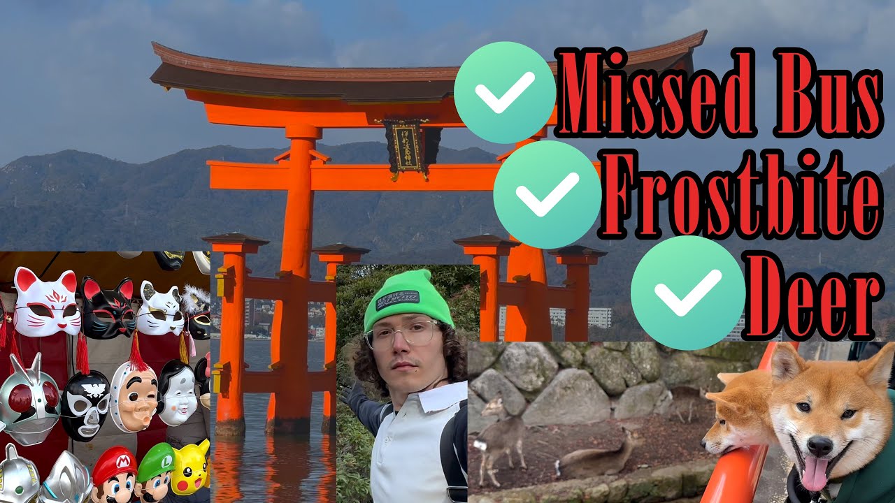 How NOT to Travel to Miyajima Island Japan 2025 - Deer Hunting Solo ...