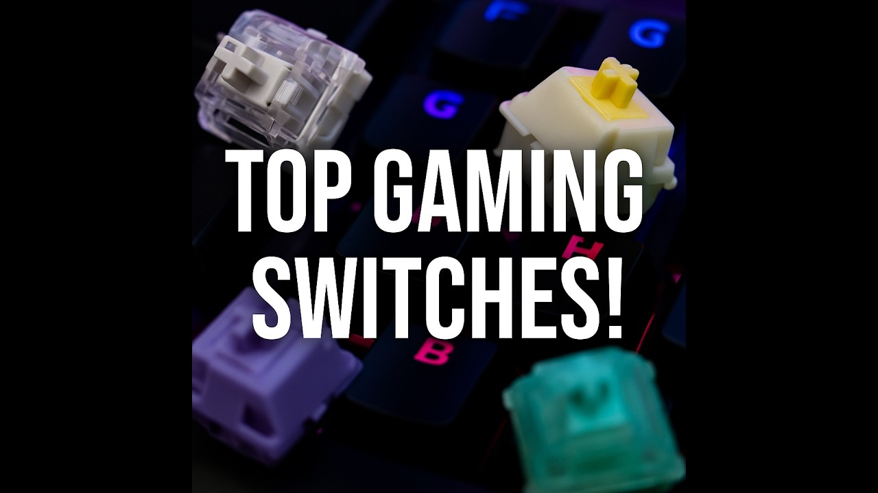 Best Mechanical Switches for Gaming in 2025 (Insanely Fast!) - YouTube