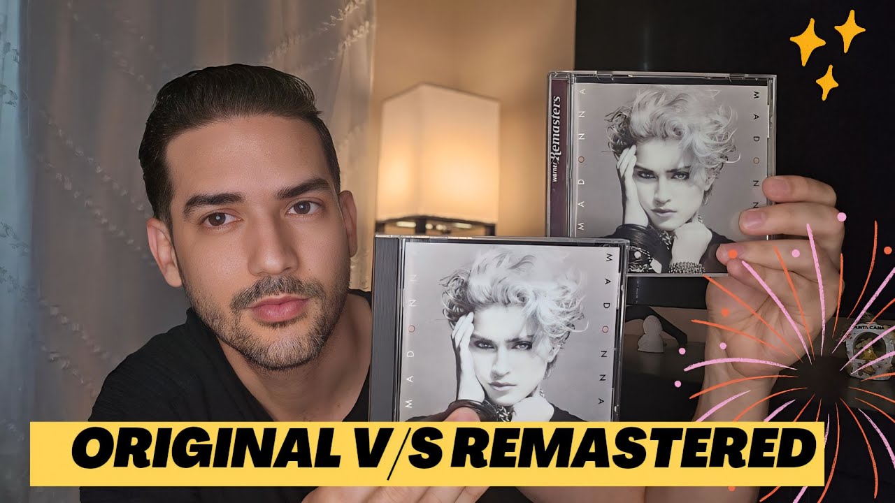 MADONNA:FIRST ALBUM CD (Original versus Remastered) -UNBOXING video ...