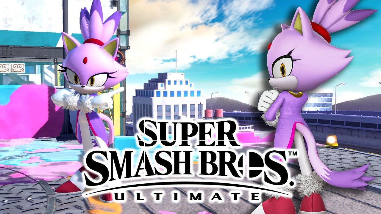 Blaze | Super Smash Bros Ultimate Mod - YouTube