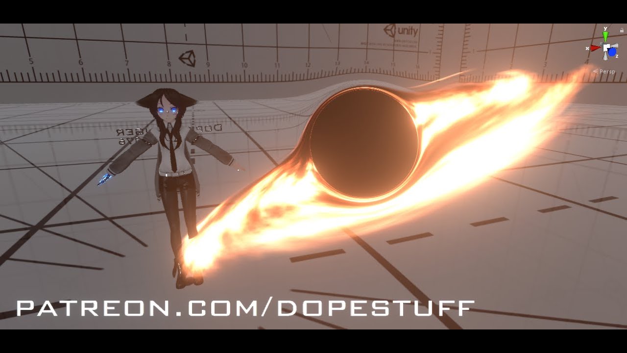VRChat Black Hole Shader - YouTube