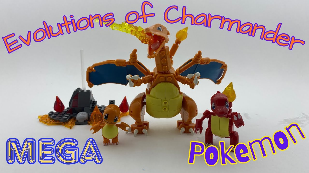 MEGA Pokémon, Charmander Evolutions: Opening, Timelapse Build and ...