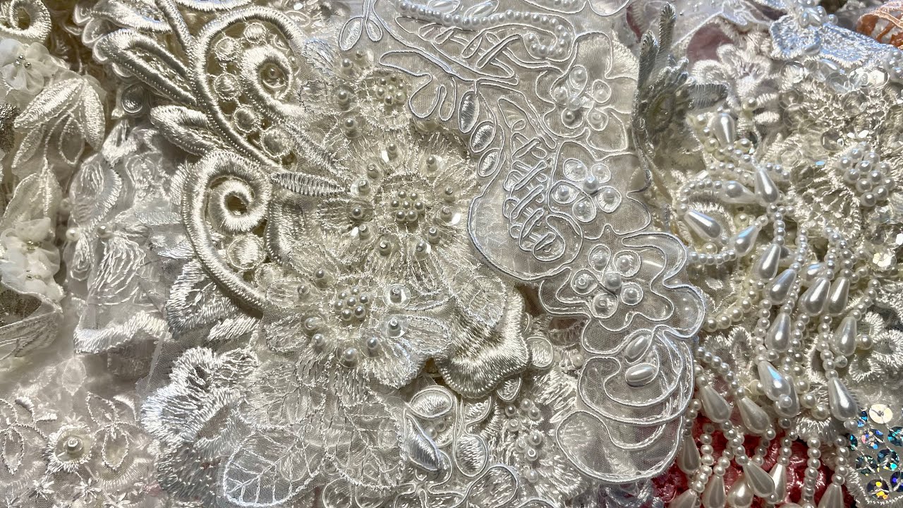 Lace heaven!! Mail with so much laces, from Neris Laces. Look at this ...