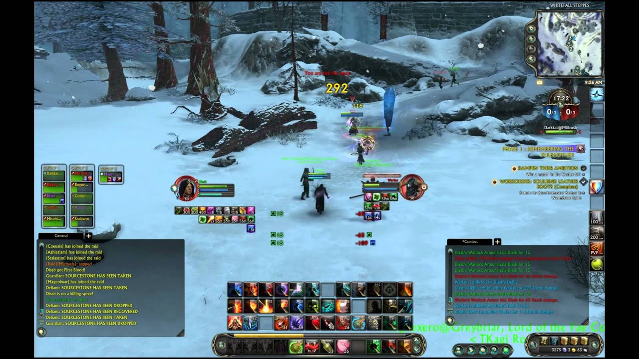 Rift 1.6 Dissb 17th Narrative PVP Video 38 Warlock / 25 Pyromancer / 3 ...