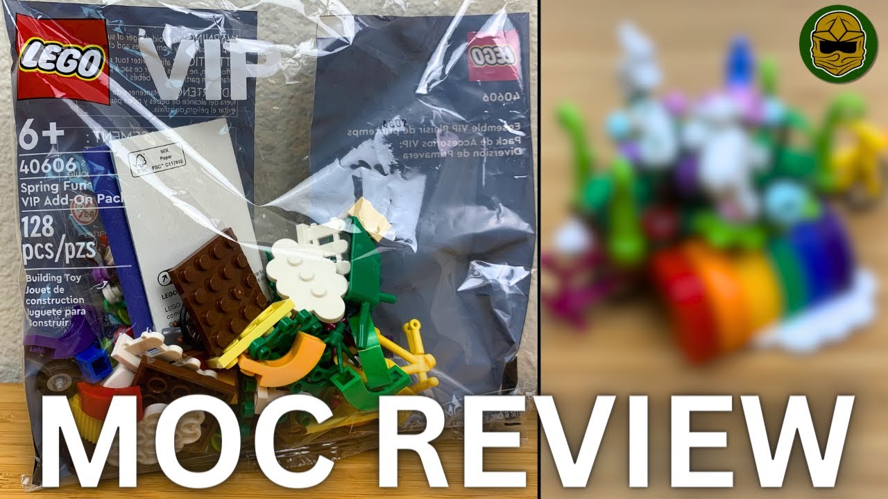 LEGO® VIP 40606 Spring Fun Add-On Pack MOC Review! 2023 GWP Exclusive ...