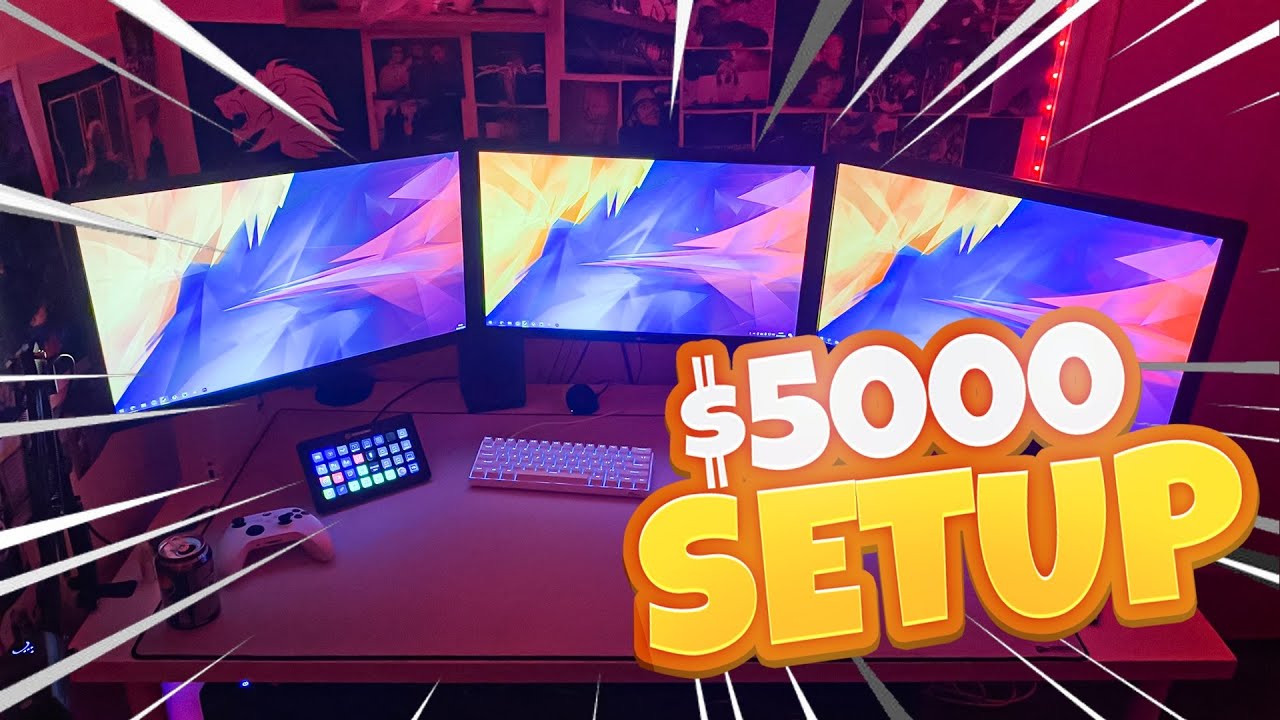MY $5000 INSANE GAMING SETUP (2021) - YouTube