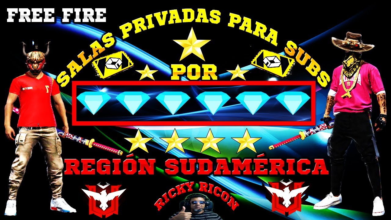 🔴 JUGANDO SALAS EN VIVO POR DIAMANTES💎😱😎 - FREE FIRE🔥- REGION ...