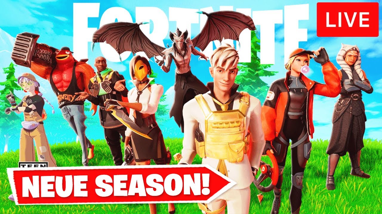 🔴 LIVE *NEUE* SEASON 4 in Fortnite!😱 Skin Contest & Addi sagt!🏆 | 🔴Live ...