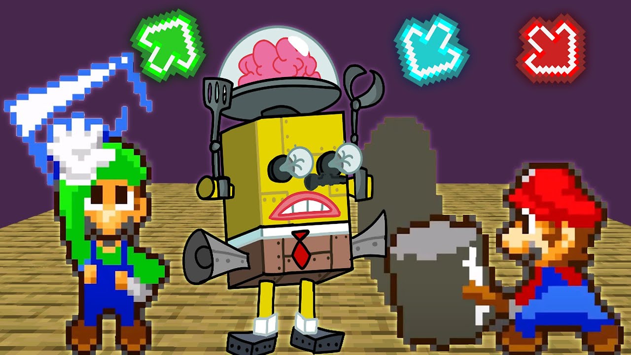 FNF Character Test | Gameplay VS Playground | Brotherly Rivalry (Mario ...