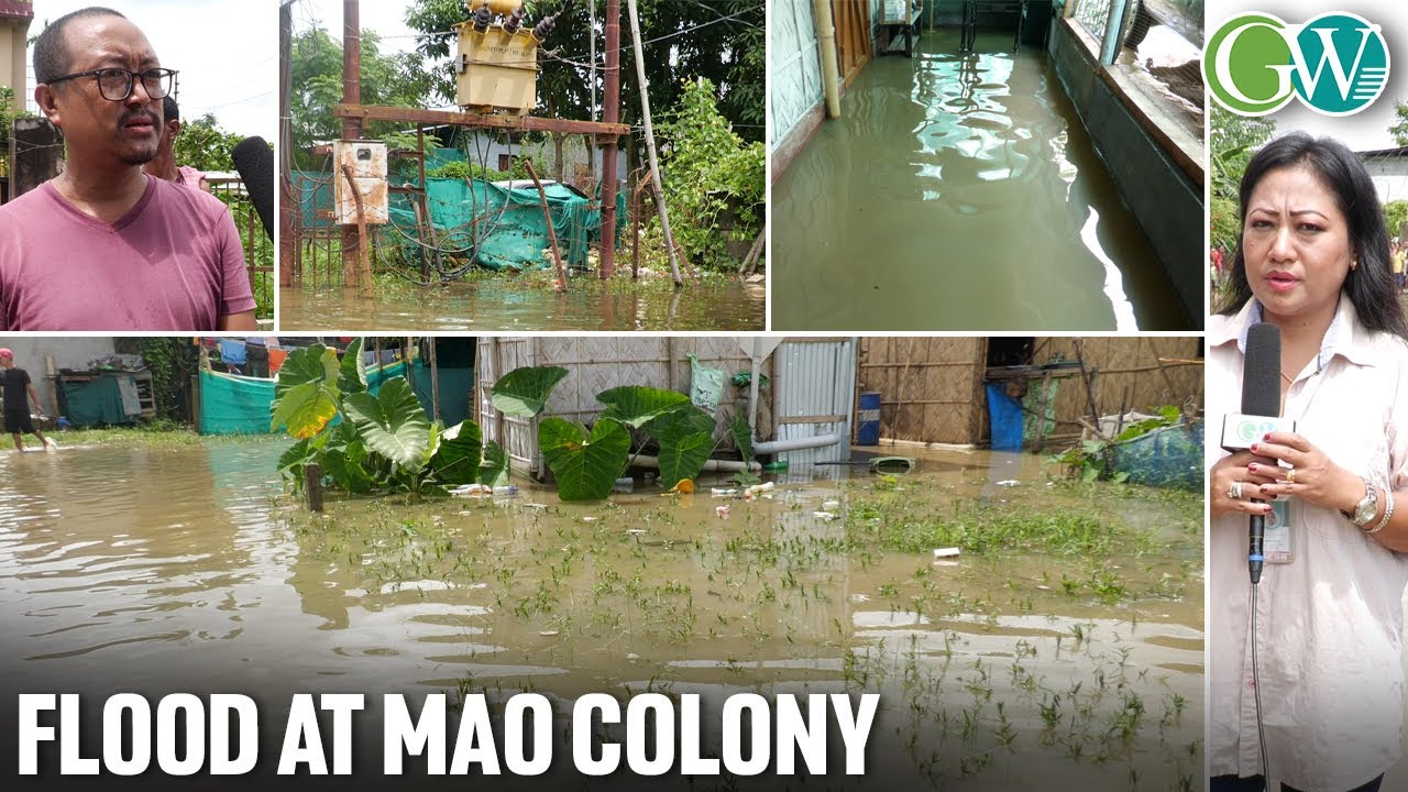 RELENTLESS RAIN TRIGGER FLOODS AT MAO COLONY, DMP - YouTube