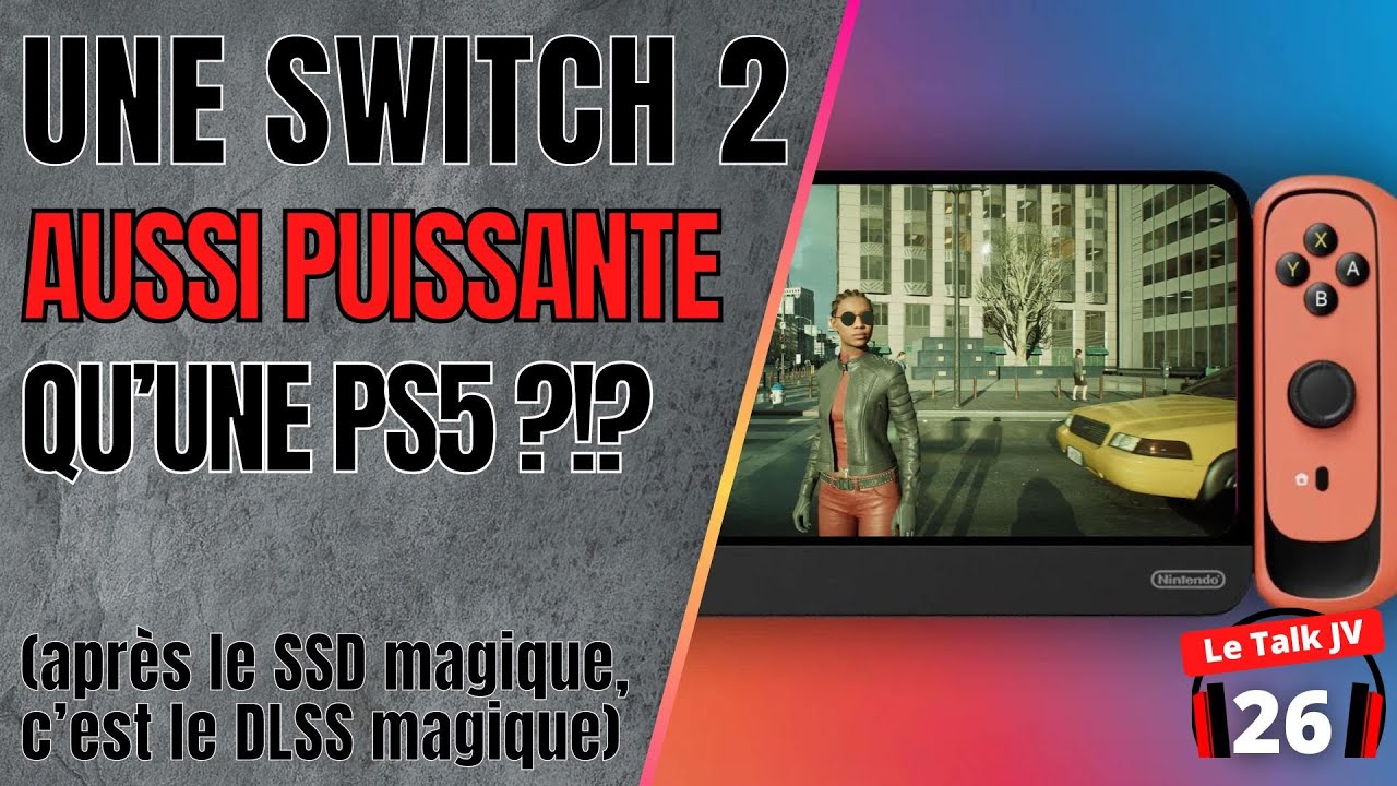 Une Switch 2 aussi puissante qu'une PS5? Est-ce crédible ? - YouTube