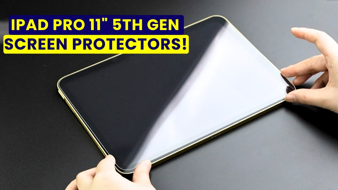 Best Ipad Pro 11 Inches 5th Generation Screen Protectors 2024!🔥🔥 High ...