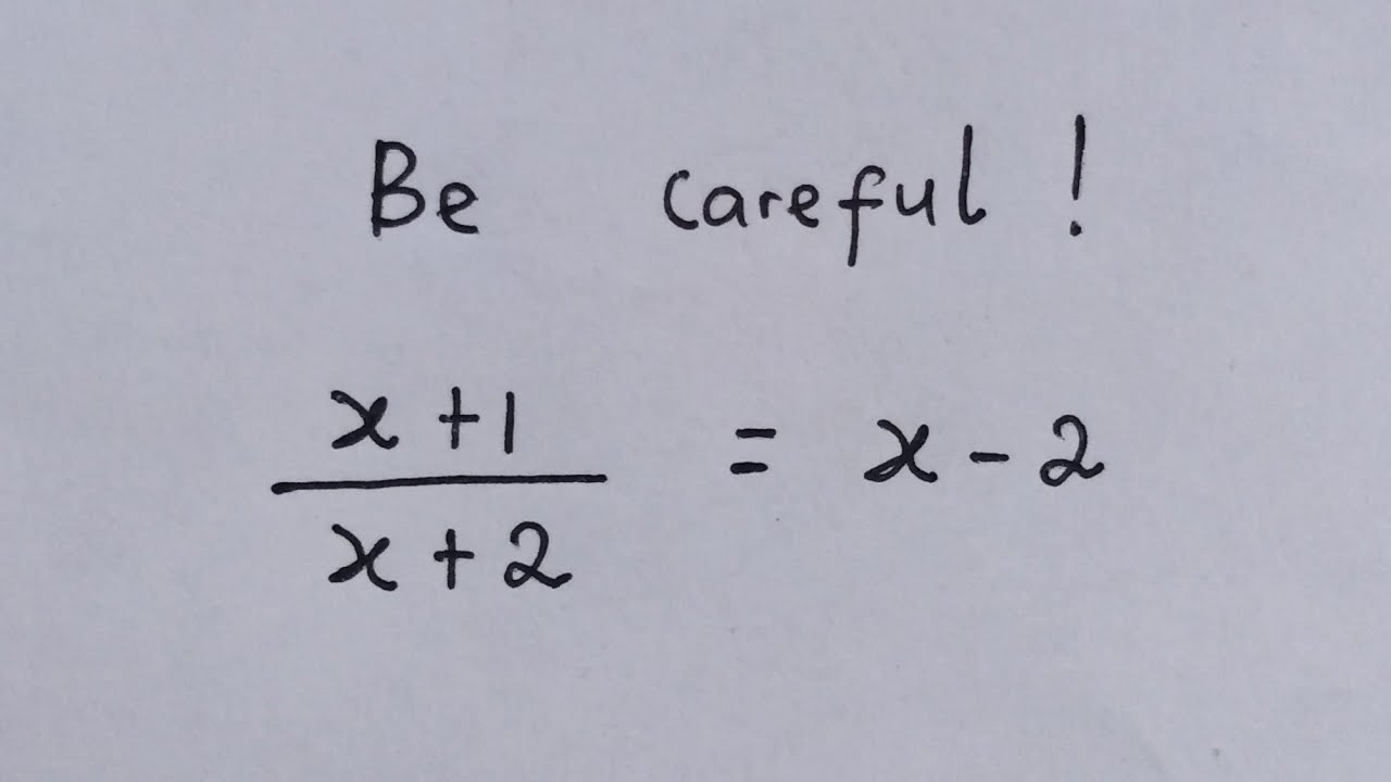 Very interesting algebraic equation | can you solve ? - YouTube