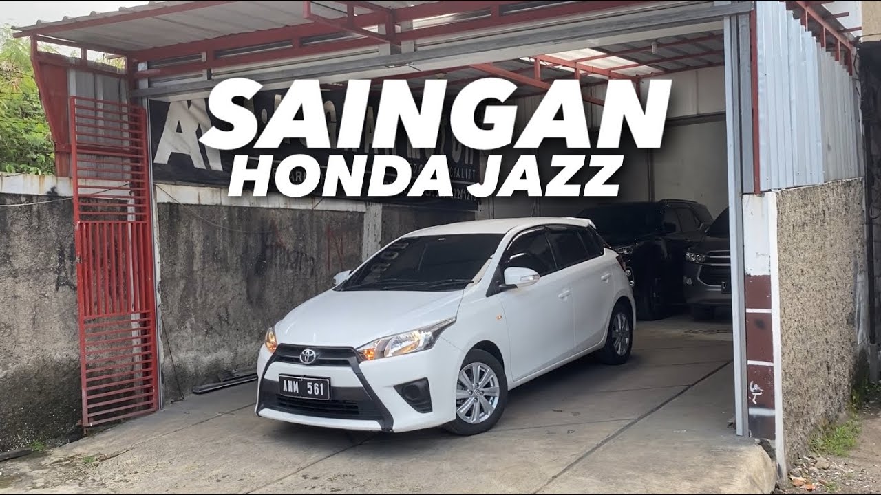 SAINGAN HONDA JAZZ ‼️ - NEW TOYOTA YARIS E AT CVT 2016 - YouTube