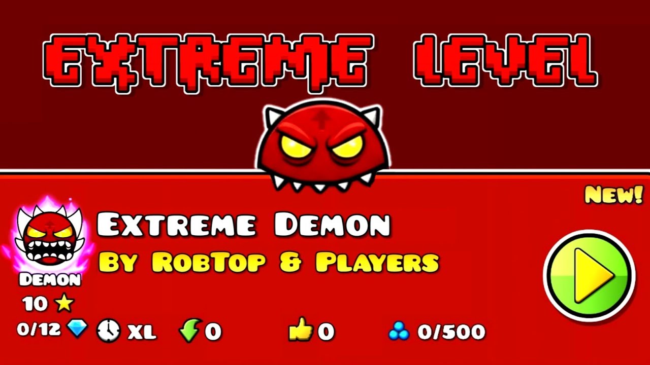 EXTREME DASH (All Levels / All Coins) | Geometry Dash RobTop But ...