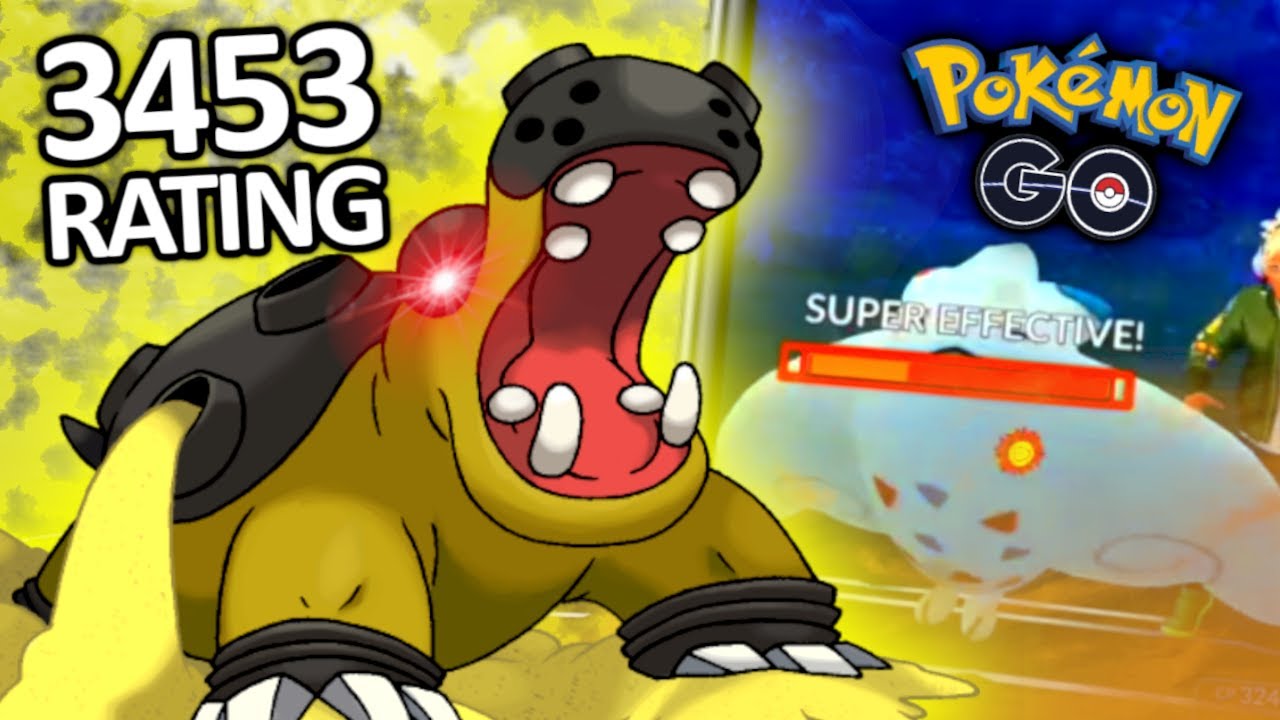 HIPPOWDON puts her (ICE) FANGS into MLPC! New Season High! Pokémon Go ...