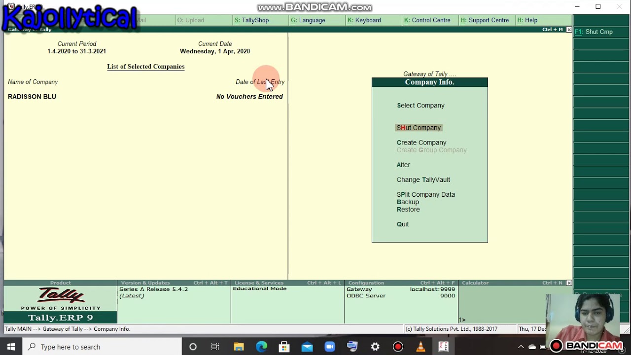 How to make POS Invoice in Tally ERP 9?(PART-1) - YouTube